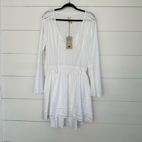 The Normal Brand | Dresses | The Normal Brand Womens Medium White Bell ...